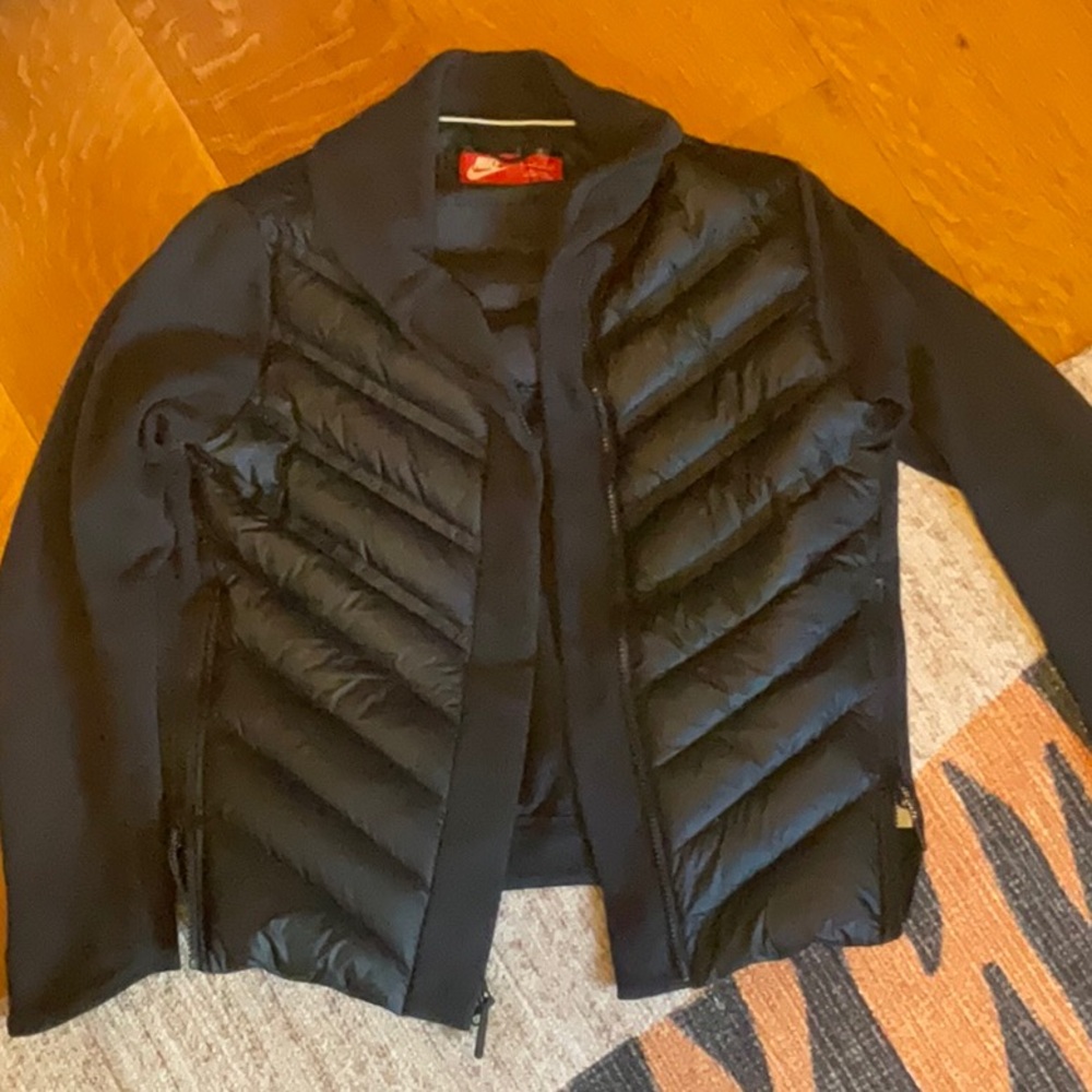 Nike Hybrid Winter Puffer Jacket With Side Zips - Gem